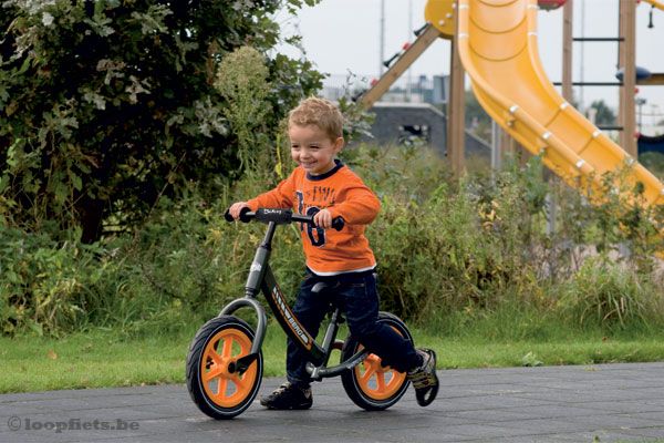 BERG Biky oranje | Loopfiets.be