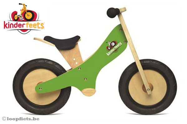 Kinderfeets Classic groen | Loopfiets.be