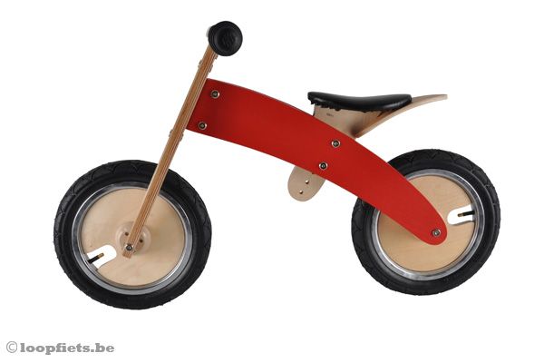 Woodtoys Chopper rider red | Loopfiets.be
